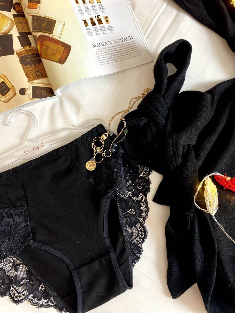 530 Iness Figi wysokie De lafense - czarny (92247) - Rafjolka.pl