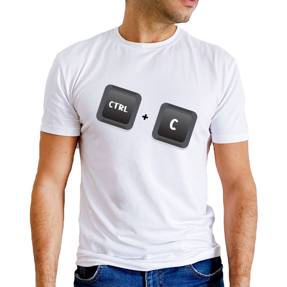 "CTRL+C CTRL+V" Komplet dla taty i syna/córki koszulka + body Moocha (93120) - Rafjolka.pl